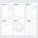 Life Planner Printable Planner Bundle, Daily Planner, Productivity ...