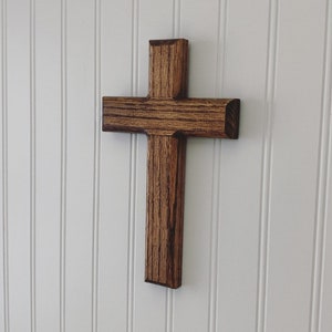 Wooden Cross, Oak Cross, Handmade Oak Cross, Cross. - Etsy