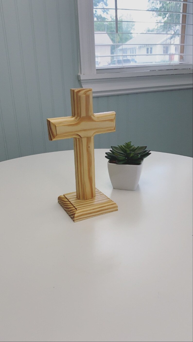 Stand up Cross Wooden Cross Handmade Cross Cross. - Etsy