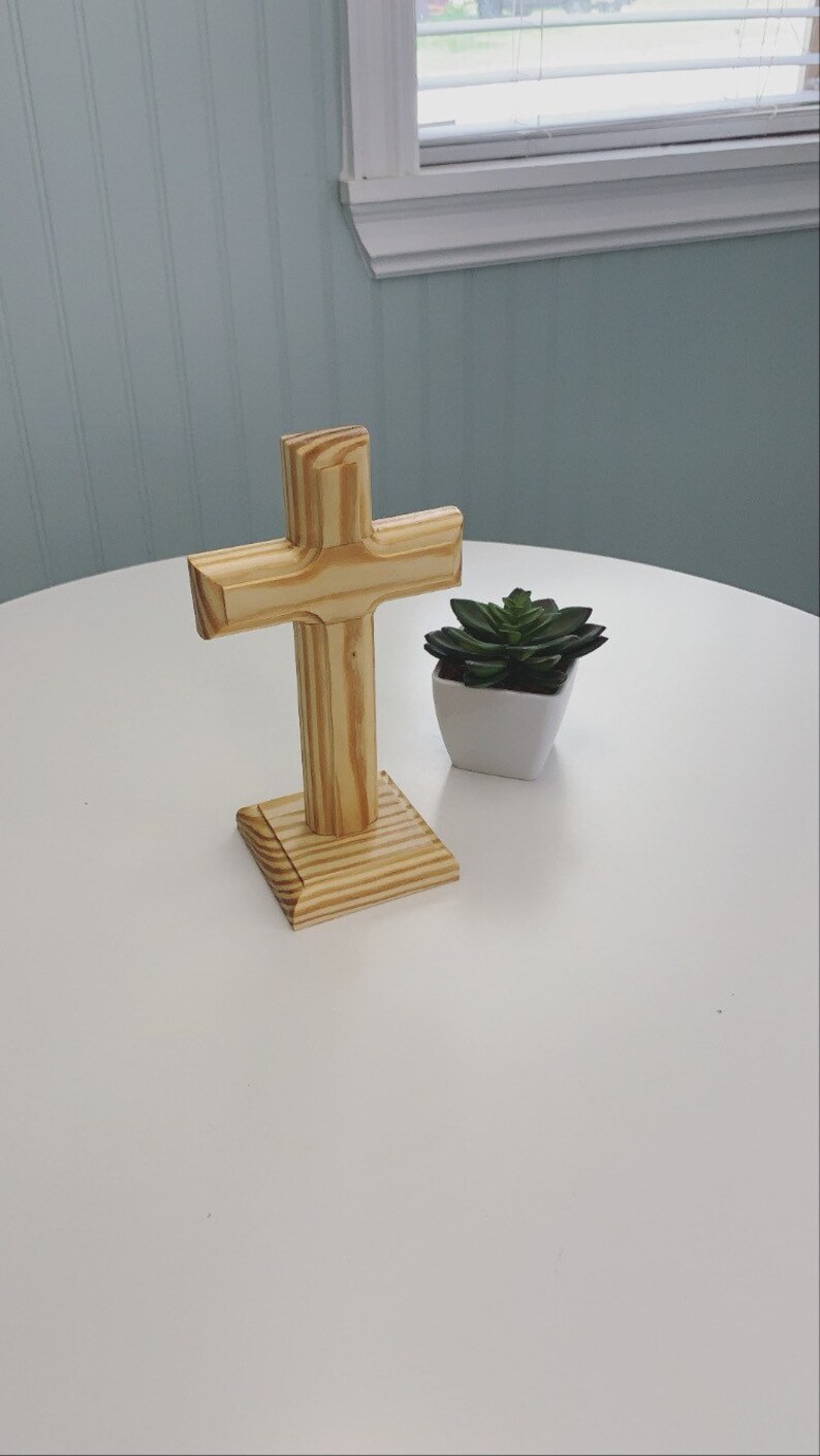Stand up Cross Wooden Cross Handmade Cross Cross. - Etsy