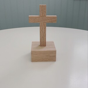 Oak Cross, Small Oak Cross, Wooden Cross, Handmade Cross - Etsy