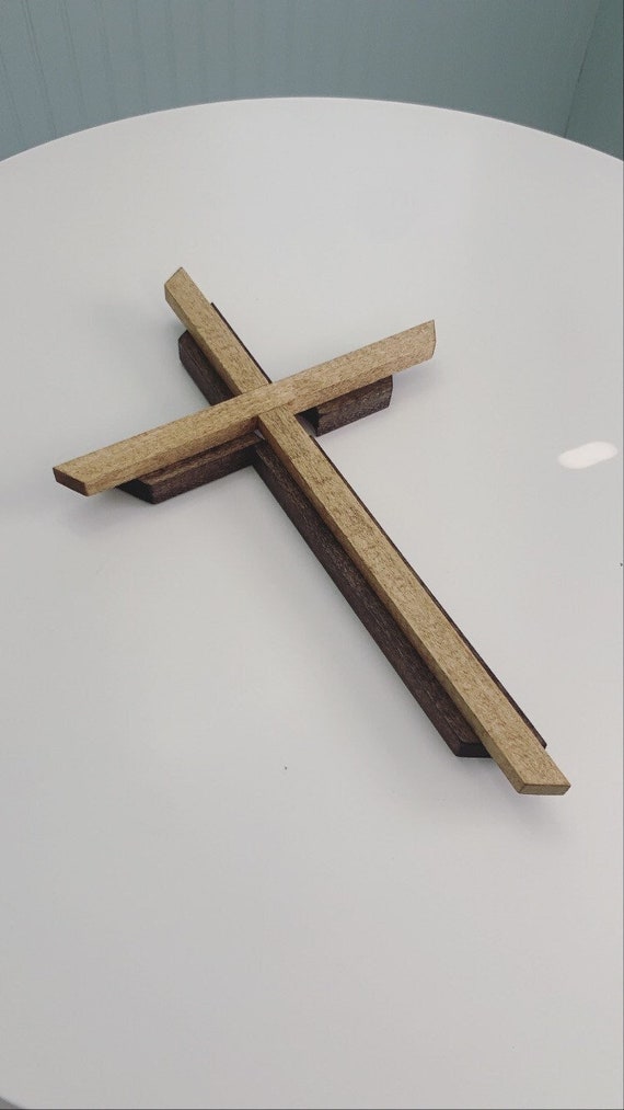 Wooden Cross Handmade Wooden Cross Cross Handmade Cross. - Etsy
