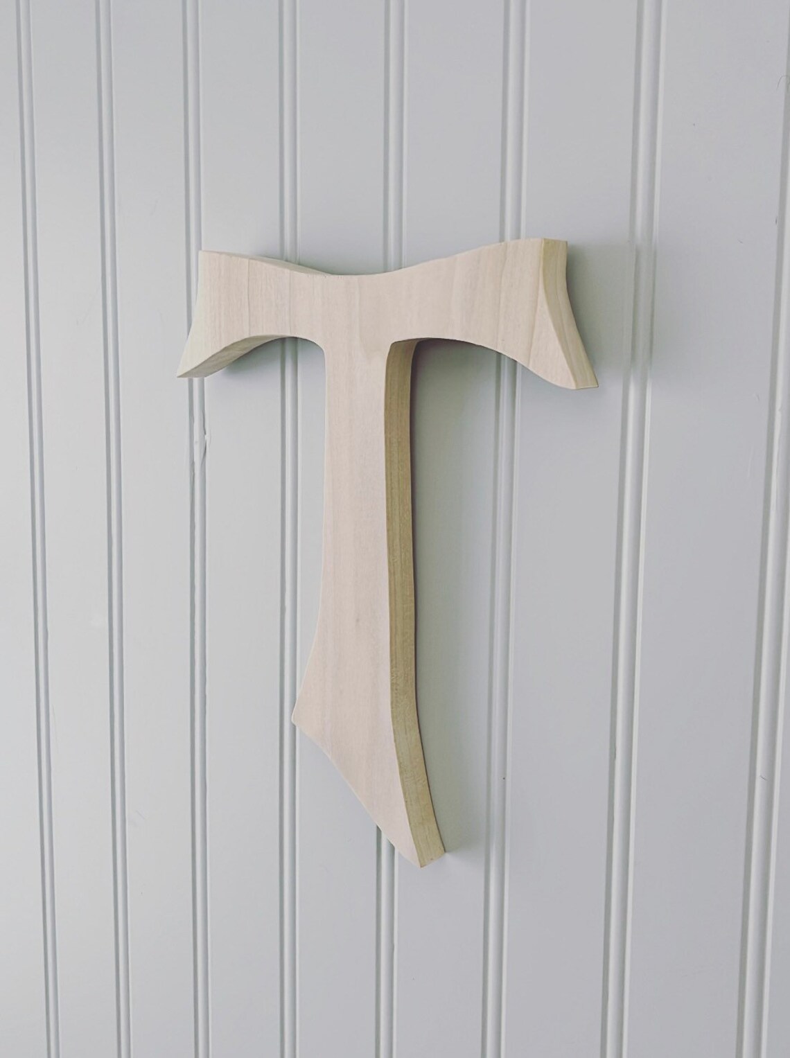 Tau Cross, Unfinished Tau Cross, Wooden Tau Cross, Tau Handmade, Wooden ...