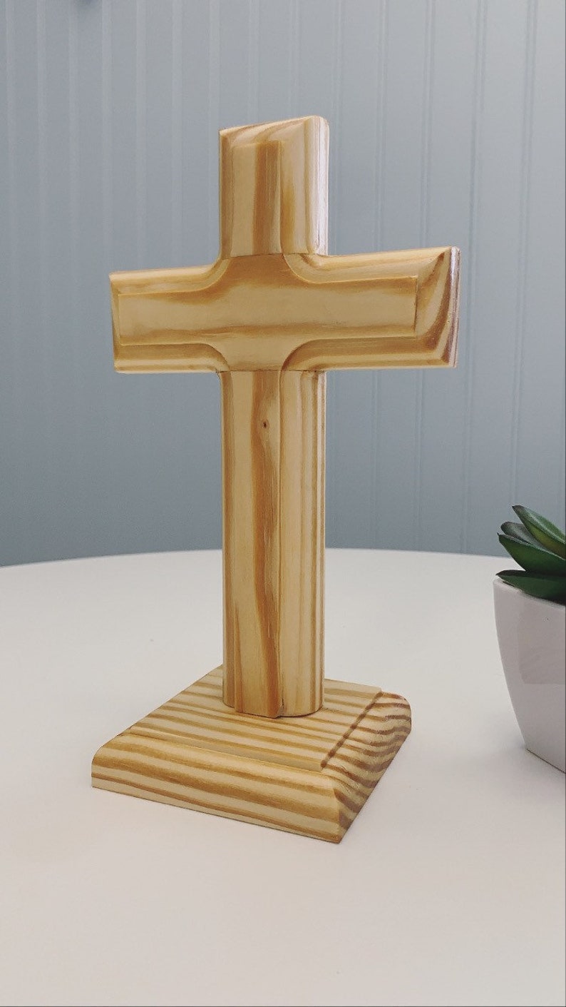 Stand up Cross Wooden Cross Handmade Cross Cross. - Etsy