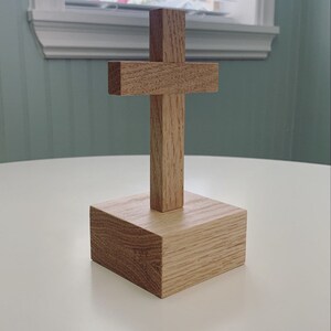 Oak Cross, Small Oak Cross, Wooden Cross, Handmade Cross - Etsy