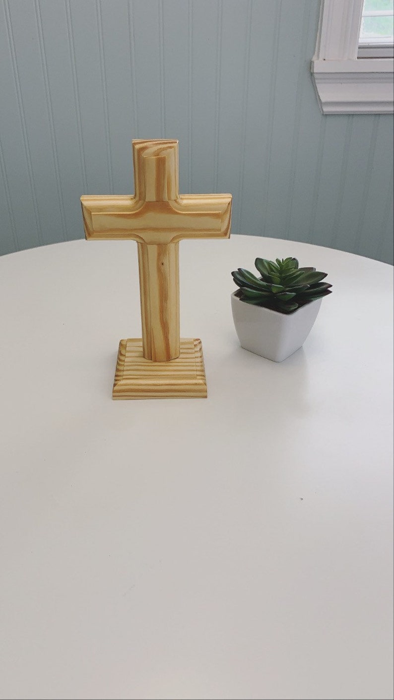 Stand up Cross Wooden Cross Handmade Cross Cross. - Etsy