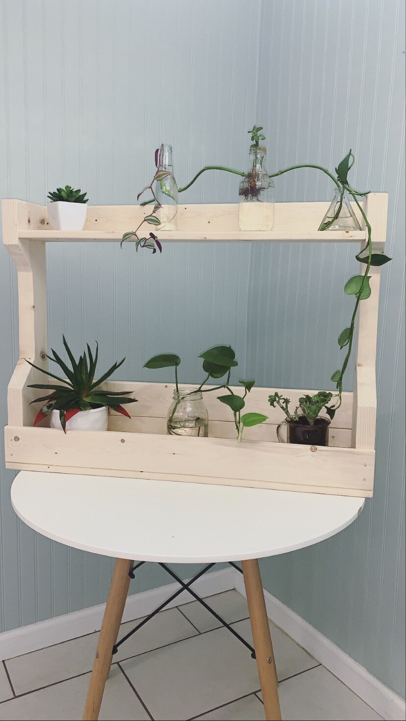 Wooden Rack Handmade Wooden Rack Plants Rack Wooden Drink - Etsy