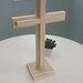 Wooden Cross 16 Stand up Cross Cross With Base Handmade - Etsy