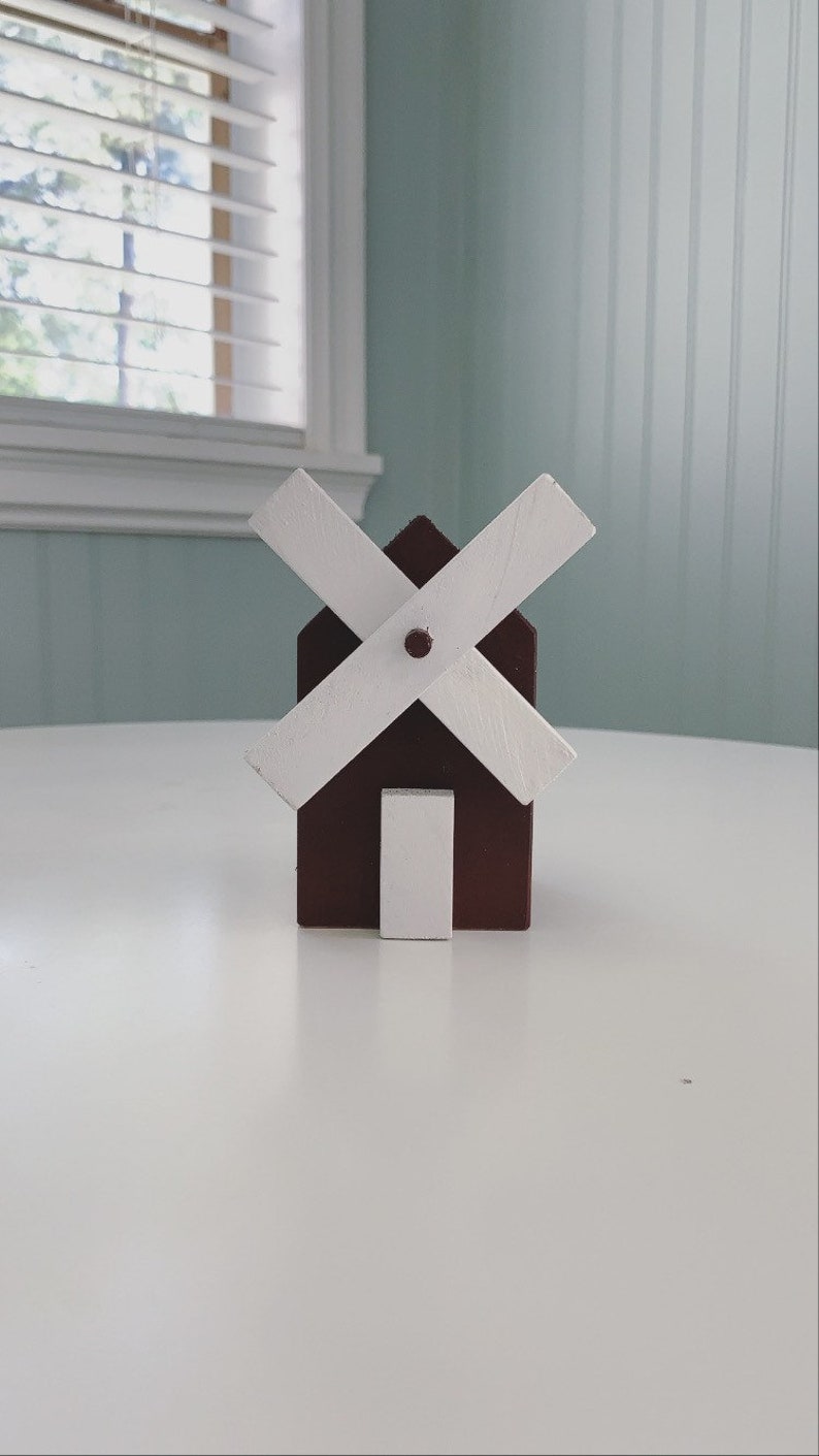 Wooden Windmill Handmade Wooden Windmill Windmill. | Etsy