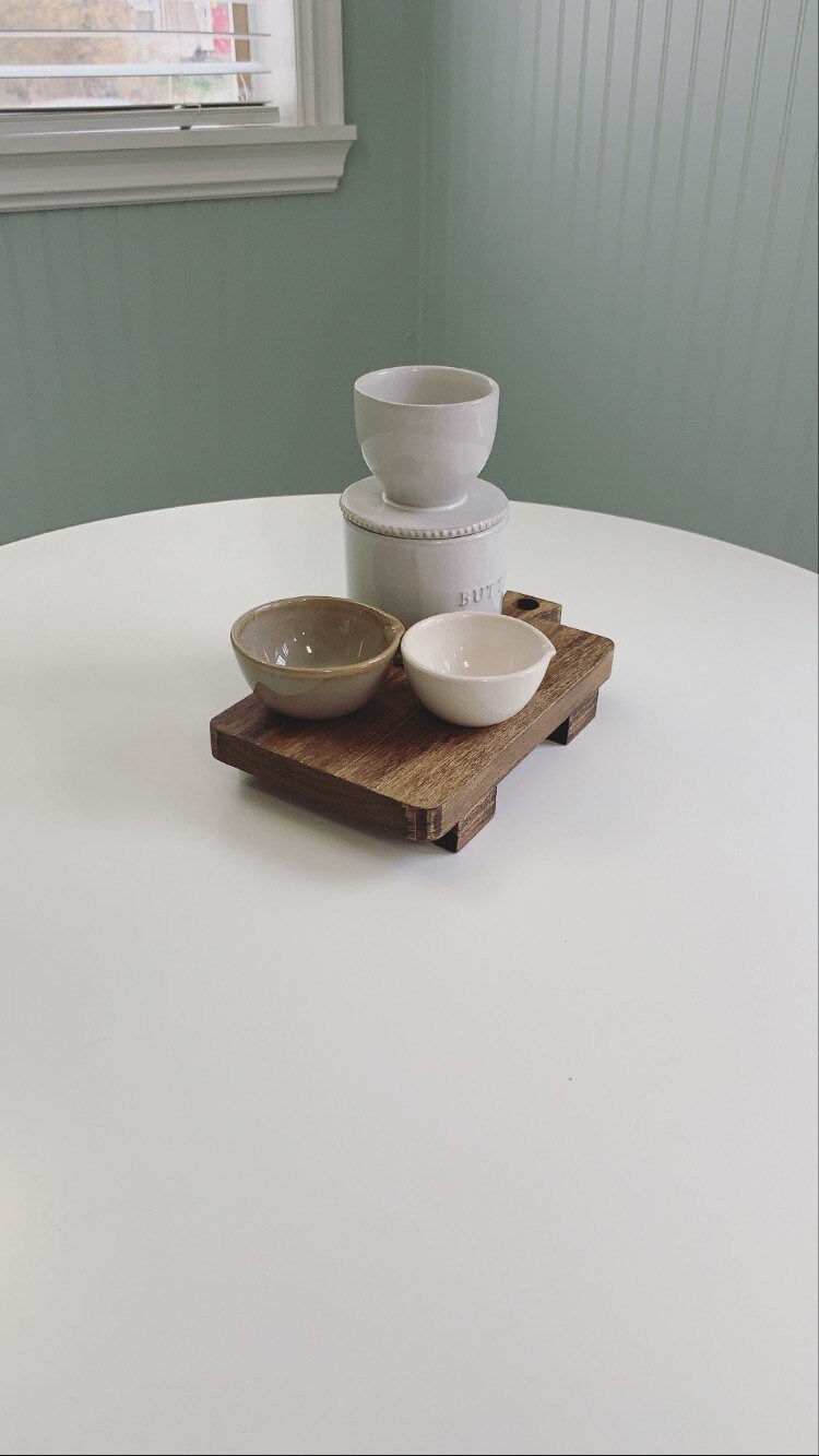 Wooden Tray Vintage Tray Small Wooden Tray Handmade Wooden | Etsy