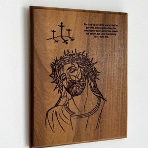 Jesus Sign, Jesus Face, Jesus Engrave, Christian Engrave, Engraving. - Etsy