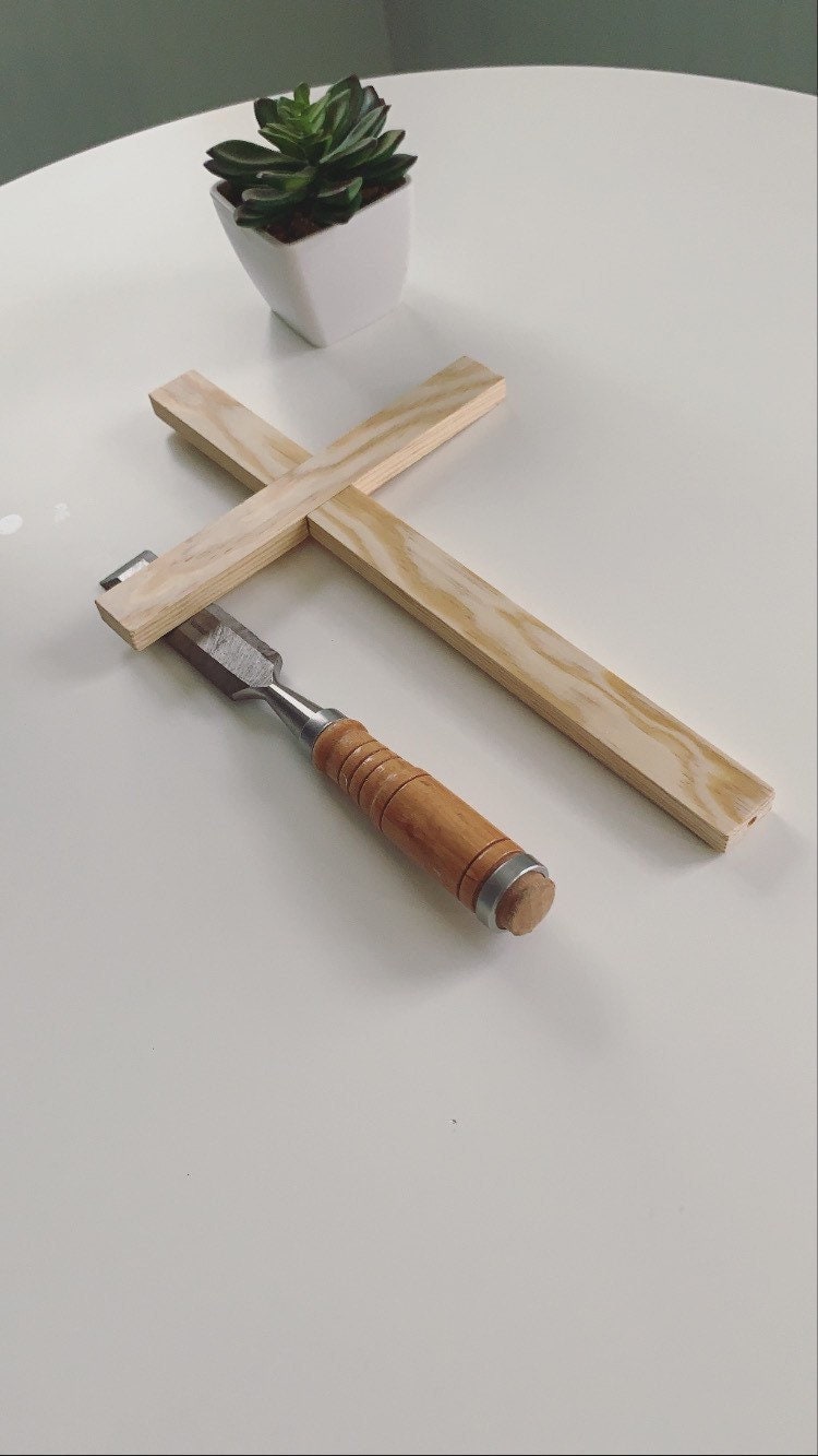 13 Wood Cross Wall unfinished wooden cross blank wooden | Etsy