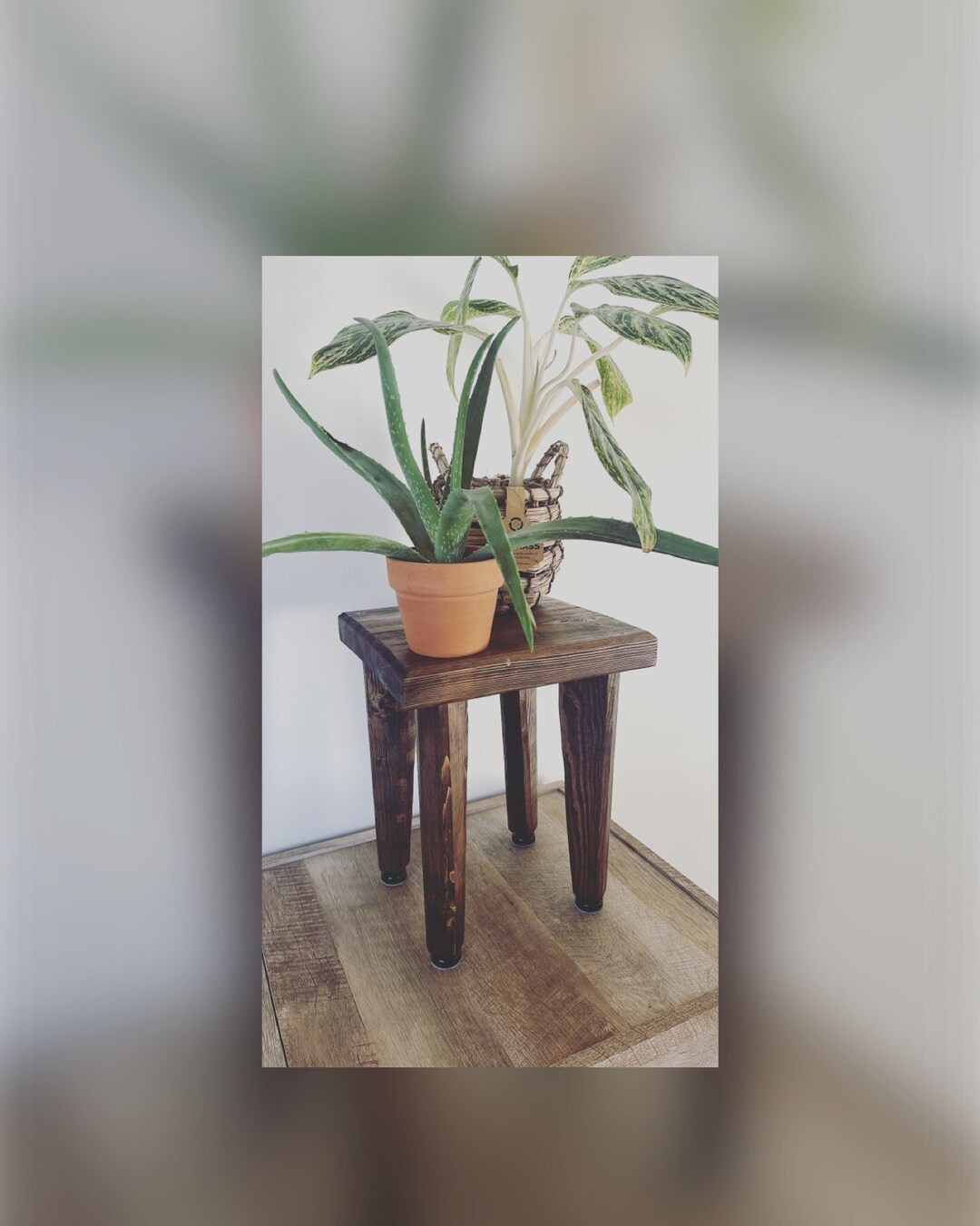 Plant Stand, Cottage Plant Stand, Farmhouse Plant Stand, Handmade Plant ...