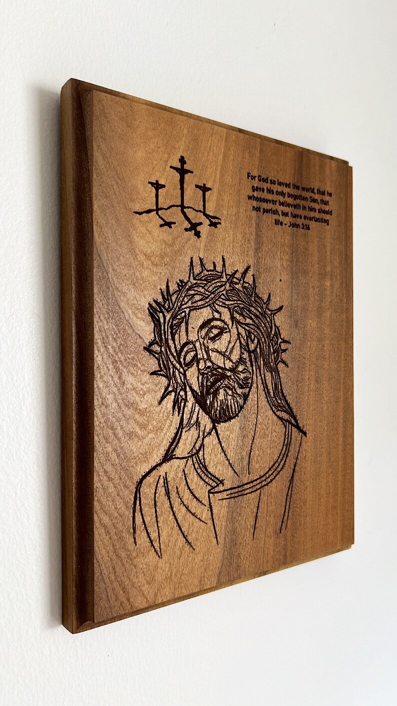 Jesus Sign Jesus Face Jesus Engrave Christian Engrave - Etsy