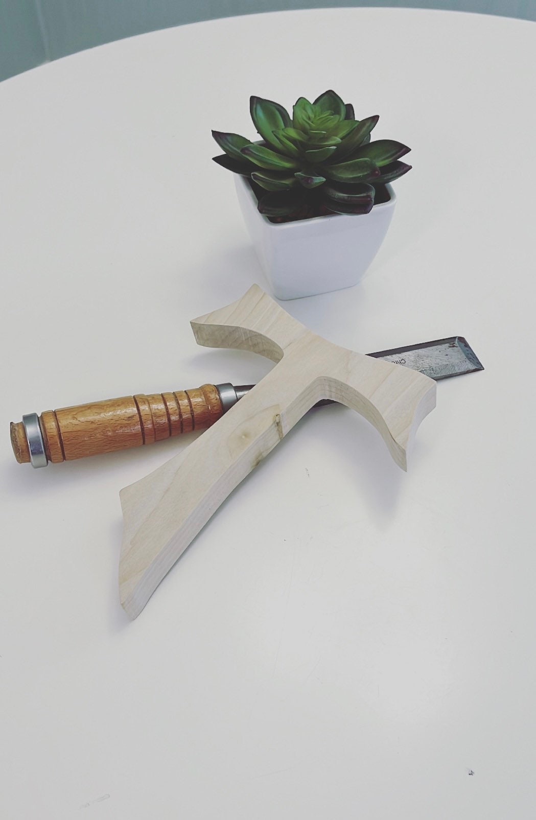 Tau Cross, Wooden Tau Cross, Tau, Handmade Tau Cross, Wooden Cross ...