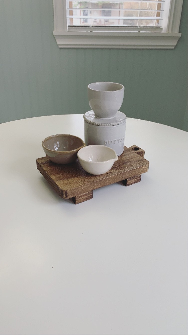 Wooden Tray Vintage Tray Small Wooden Tray Handmade Wooden | Etsy