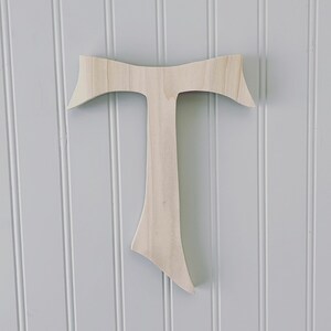 Tau Cross, Unfinished Tau Cross, Wooden Tau Cross, Tau Handmade, Wooden ...