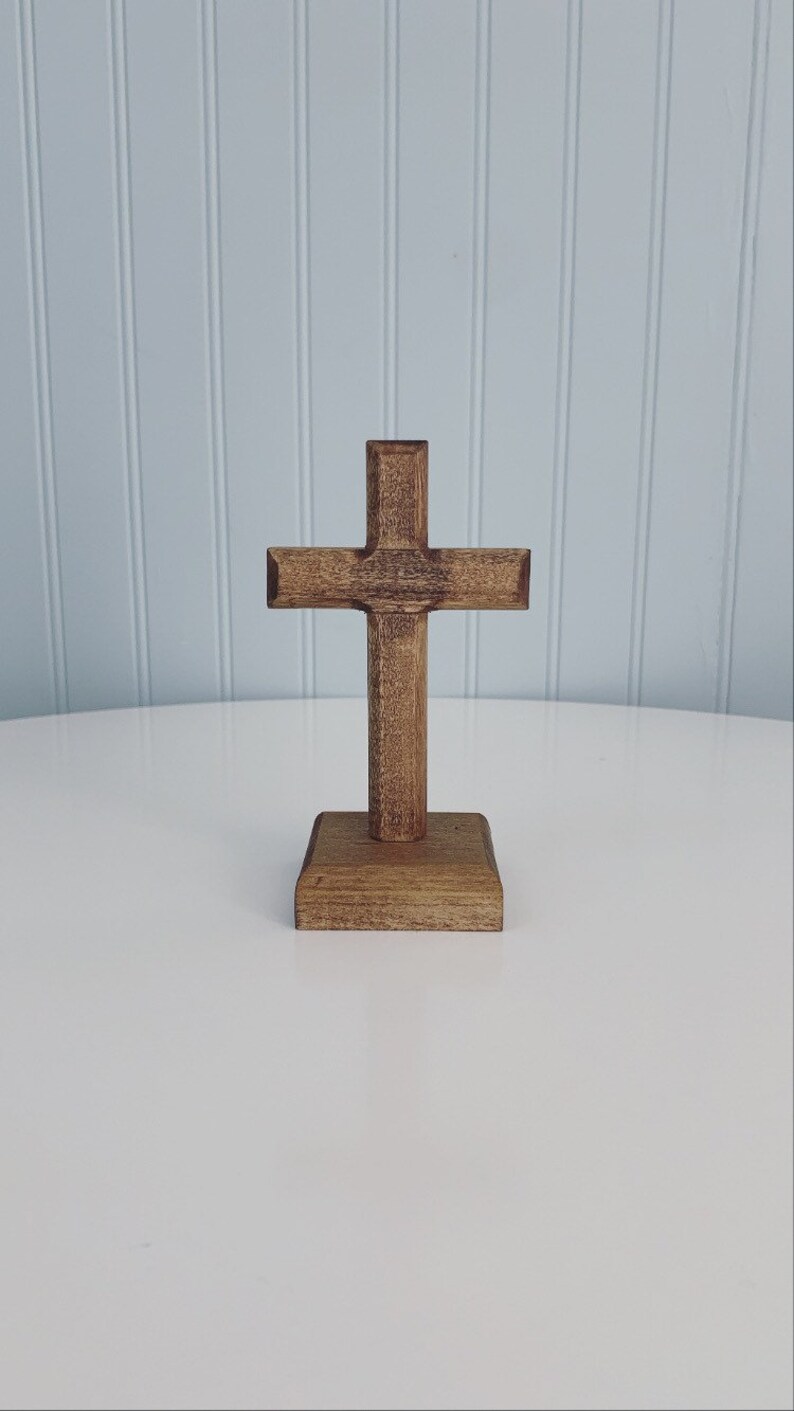 Small Wooden Cross, Wooden Cross, Handmade Wooden Cross, Small Cross ...