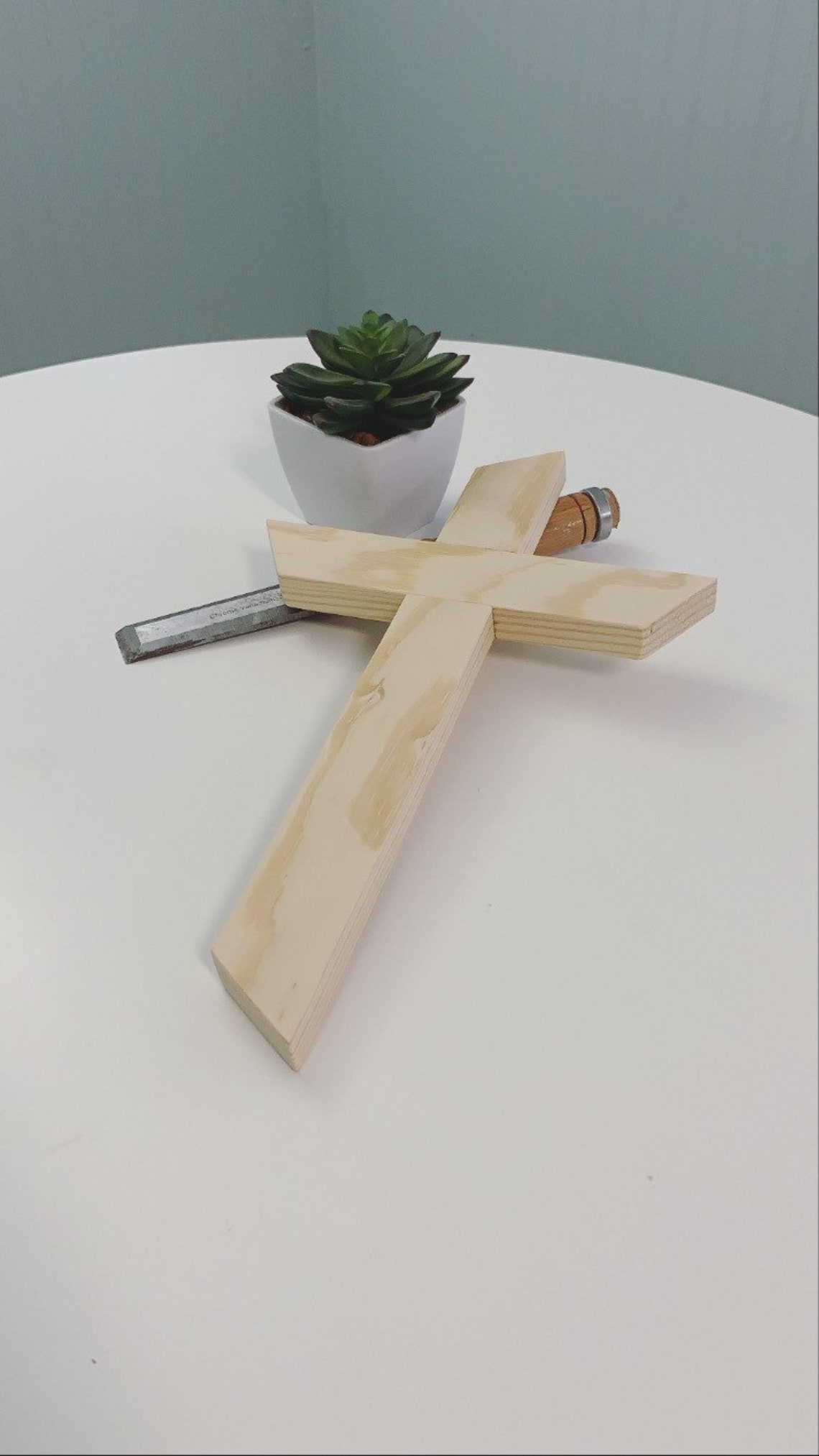 Wooden Cross 13 Angle Wooden Cross Handmade Angle Cross - Etsy