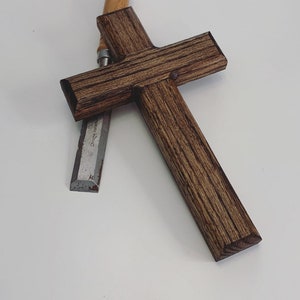 Wooden Cross, Oak Cross, Handmade Oak Cross, Cross. - Etsy