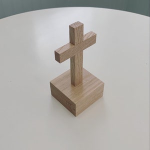 Oak Cross, Small Oak Cross, Wooden Cross, Handmade Cross - Etsy