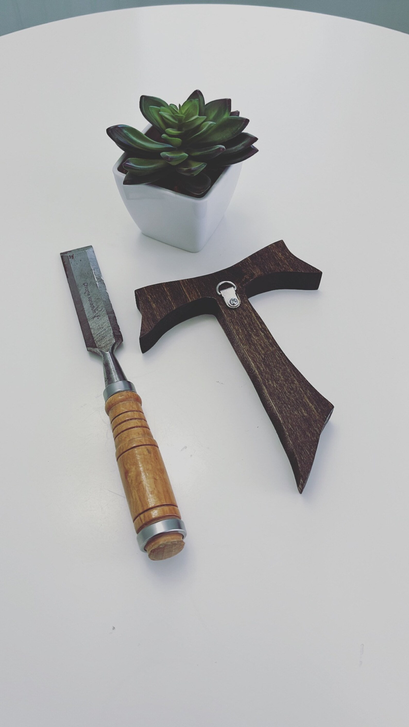 Tau Cross, Wooden Tau Cross, Tau, Handmade Tau Cross, Wooden Cross ...