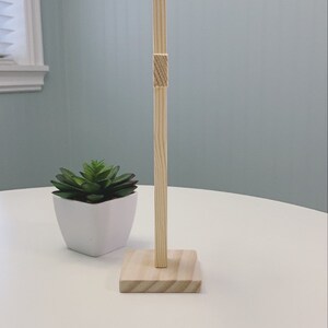 11.5” Wooden Base Cross, Wooden Cross With Base, Stand Wooden Cross ...