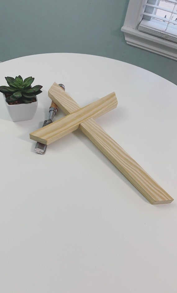 Wooden Cross 17 Angle Wooden Cross Handmade Angle Cross. | Etsy