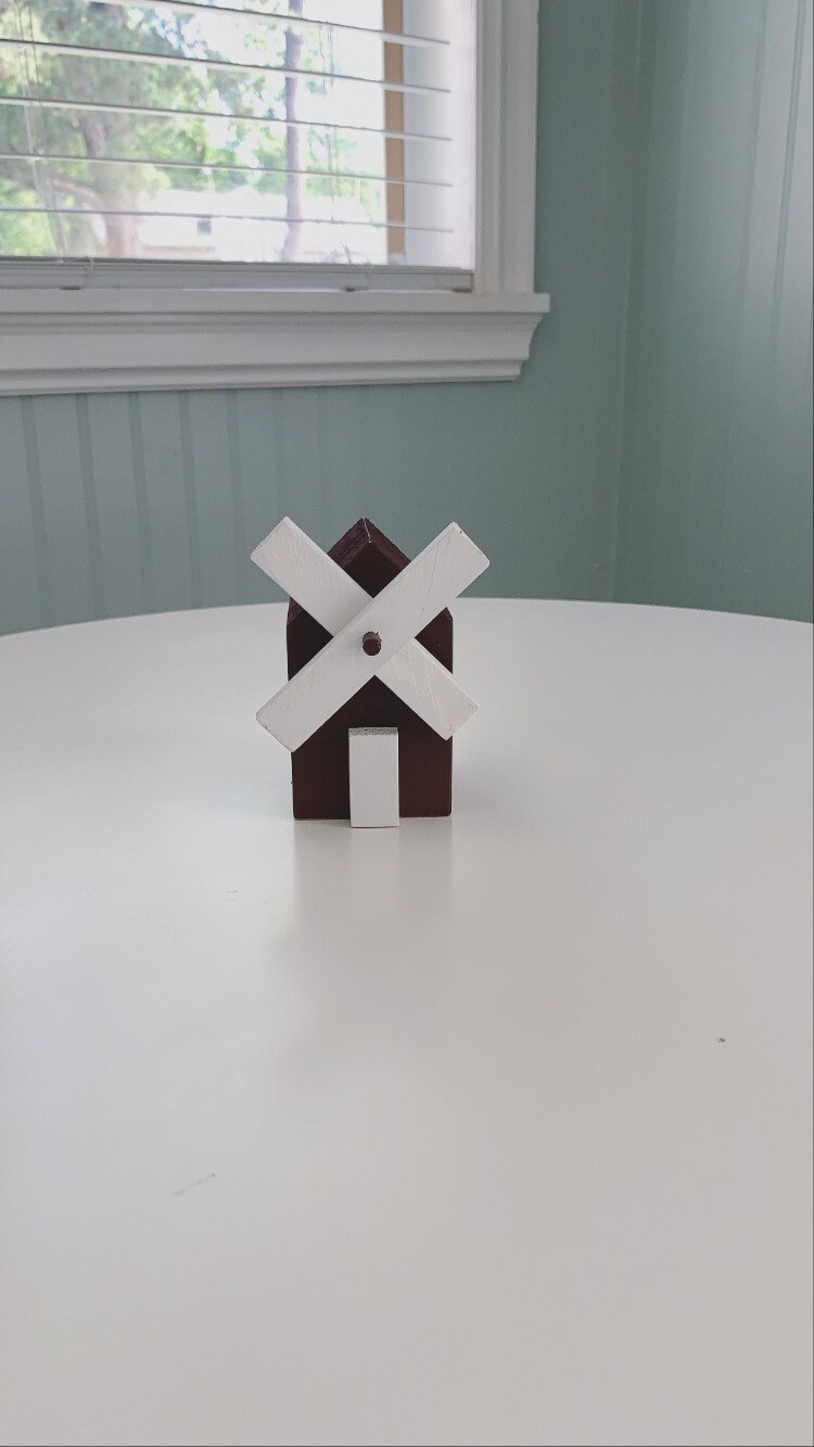 Wooden Windmill, Handmade Wooden Windmill, Windmill. - Etsy