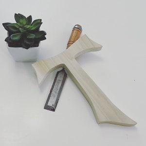Tau Cross, Unfinished Tau Cross, Wooden Tau Cross, Tau Handmade, Wooden ...