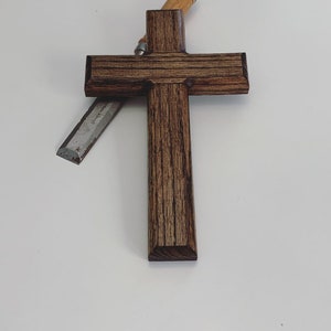 Wooden Cross, Oak Cross, Handmade Oak Cross, Cross. - Etsy