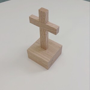 Oak Cross, Small Oak Cross, Wooden Cross, Handmade Cross - Etsy