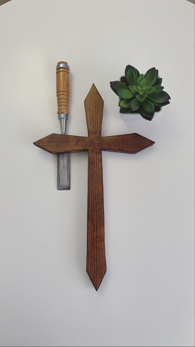 15 Wooden Cross Handmade Wooden Cross Wooden Cross With - Etsy
