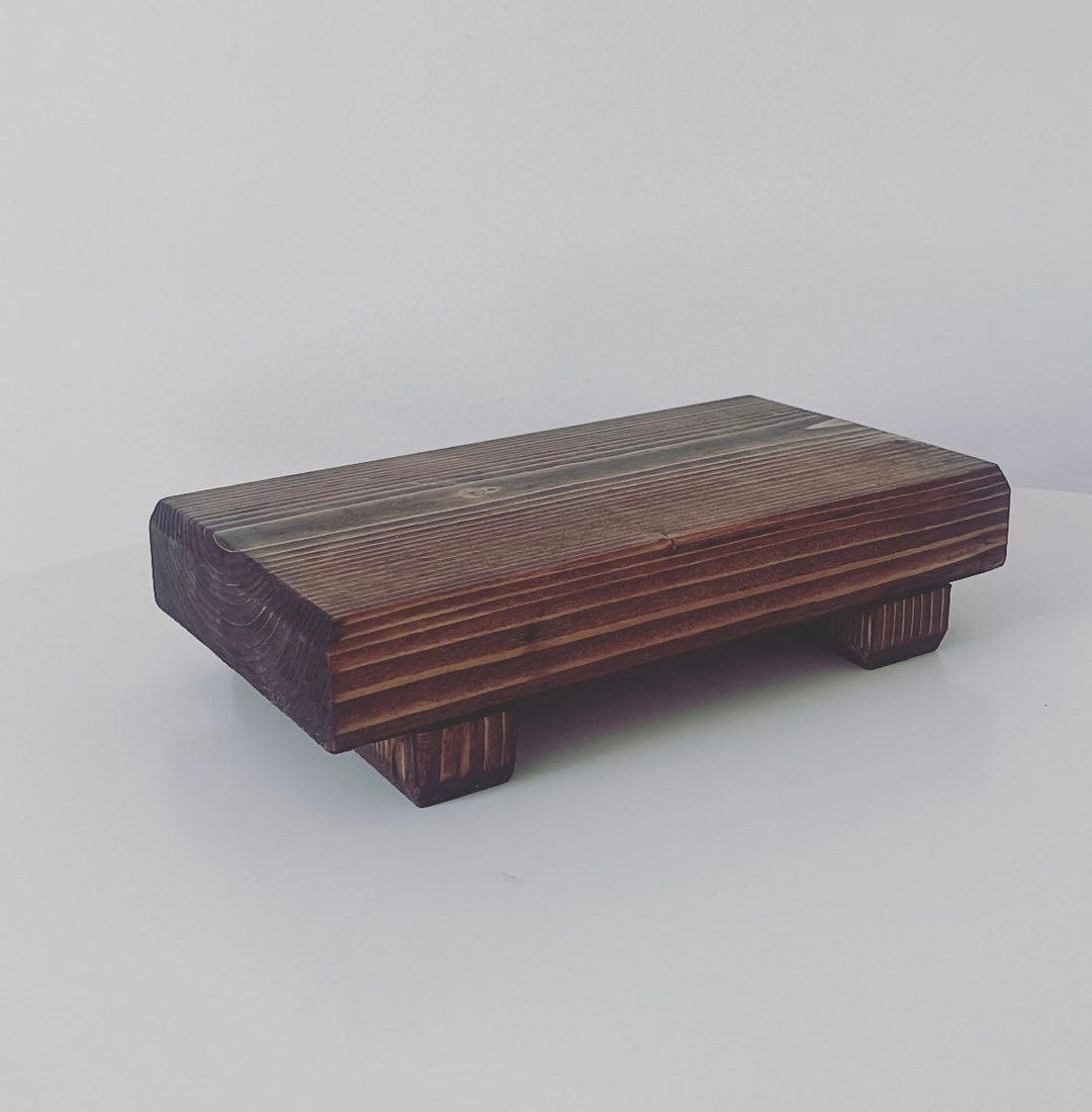 Riser, Wood Riser, Farmhouse Tray, Rustic Wood Riser, Candle Stand. - Etsy