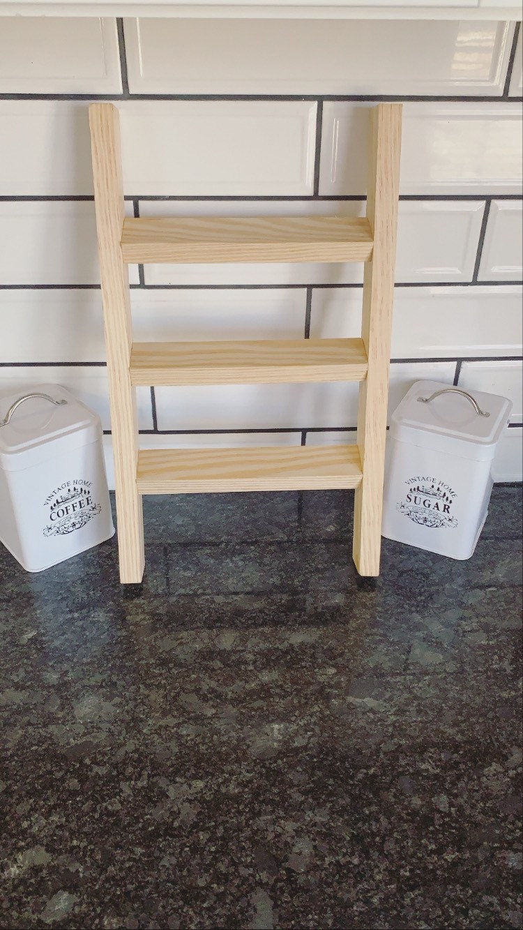 Mini Wooden Ladder Decorative Mini Wooden Ladder Mini Wooden | Etsy