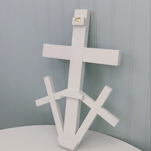 Triple Crosses, Calvary Representation, 3 Crosses, Wooden Crosses ...