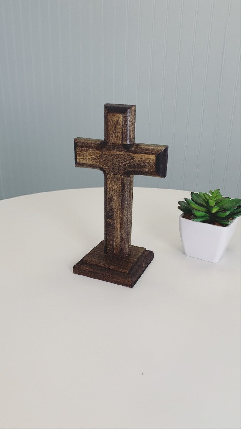 Stand up Cross, Wooden Cross, Handmade Cross, Cross. - Etsy