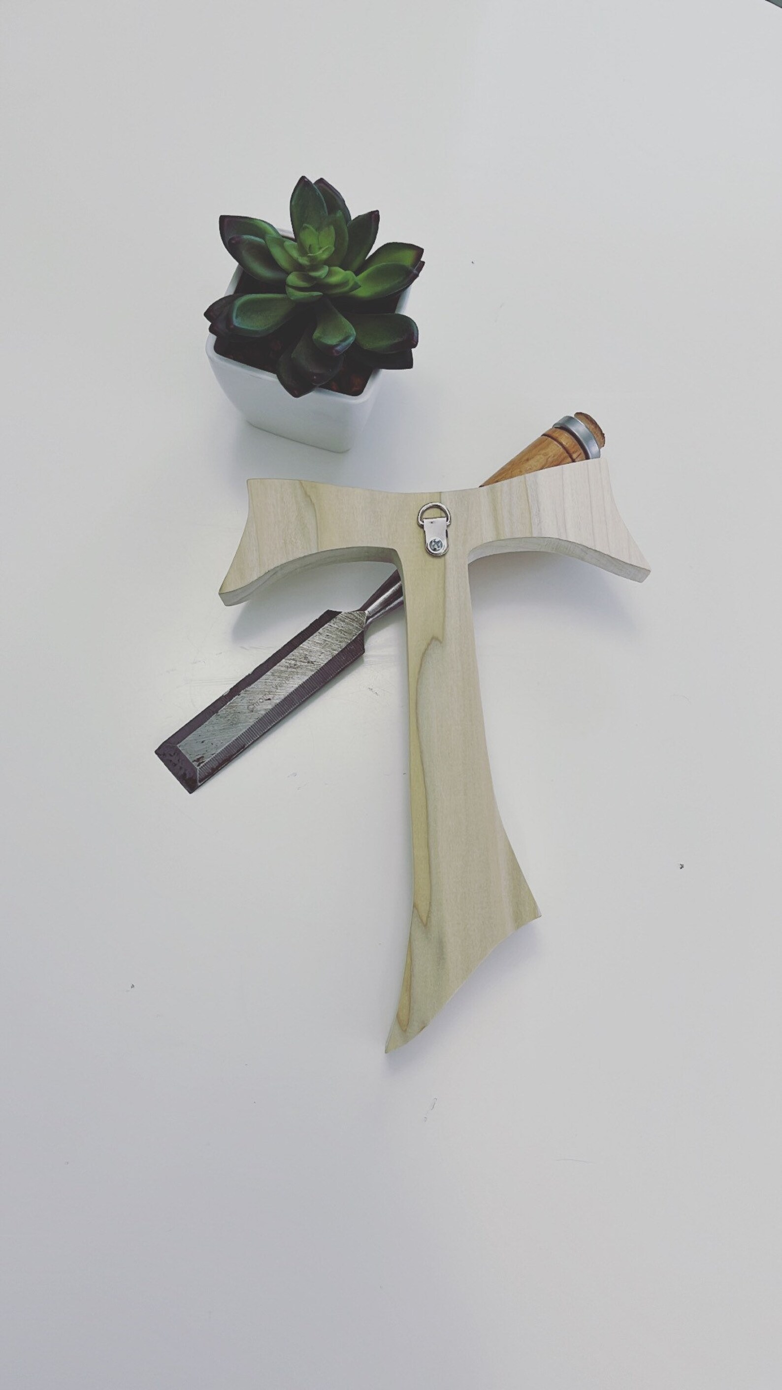 Tau Cross, Unfinished Tau Cross, Wooden Tau Cross, Tau Handmade, Wooden ...