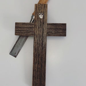 Wooden Cross, Oak Cross, Handmade Oak Cross, Cross. - Etsy