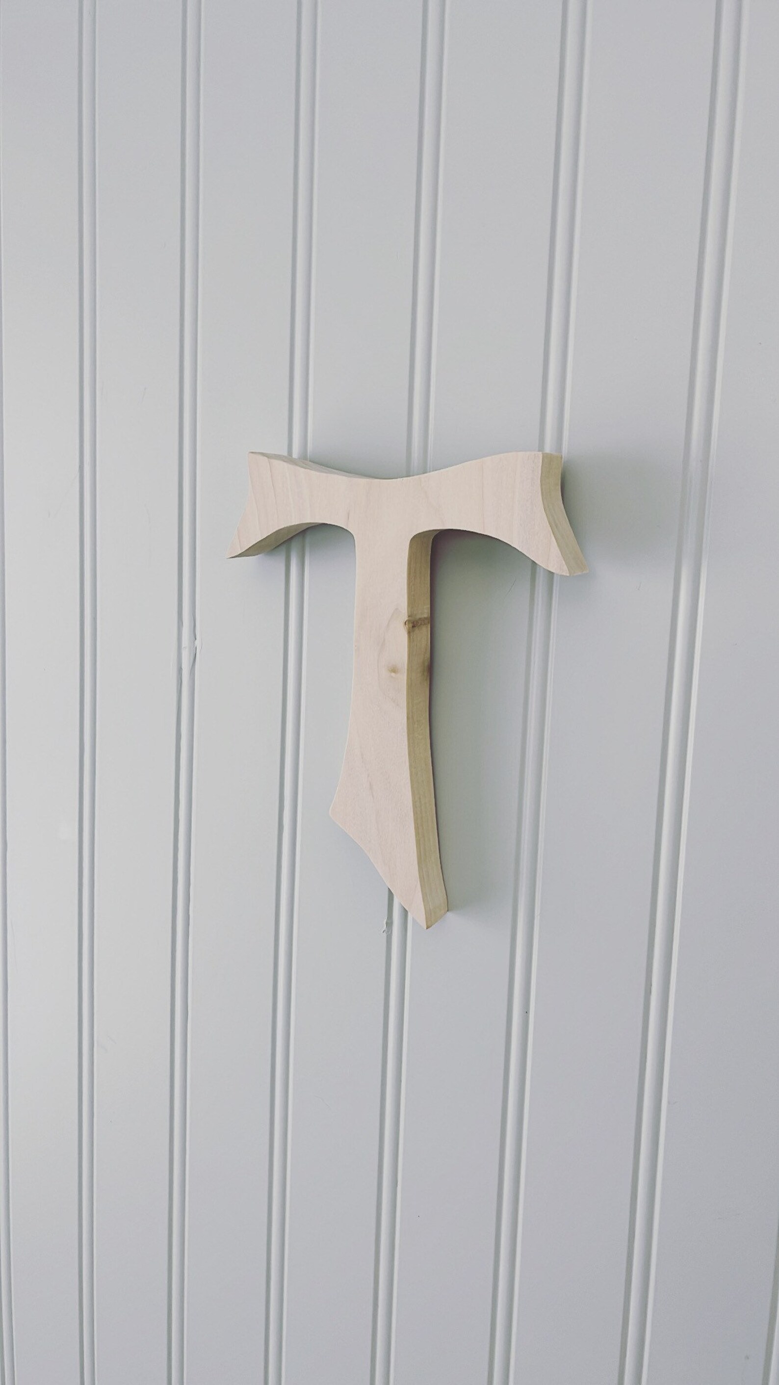 Tau Cross, Wooden Tau Cross, Tau, Handmade Tau Cross, Wooden Cross ...