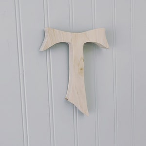 Tau Cross, Wooden Tau Cross, Tau, Handmade Tau Cross, Wooden Cross ...