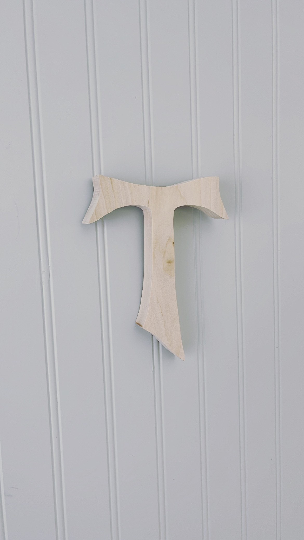Tau Cross, Wooden Tau Cross, Tau, Handmade Tau Cross, Wooden Cross ...