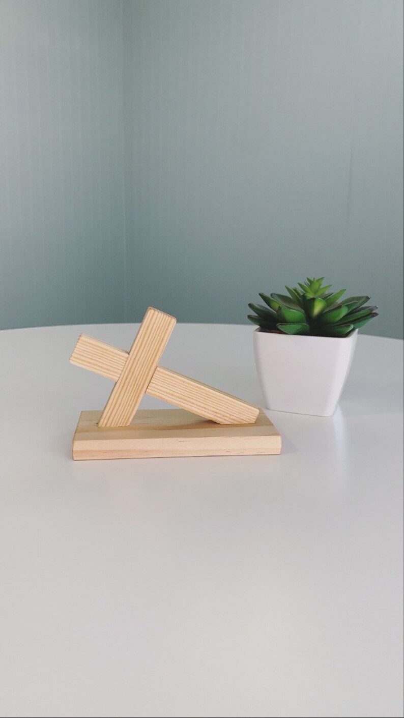 Wooden Cross Handmade Wooden Cross Laying Down Cross Cross - Etsy