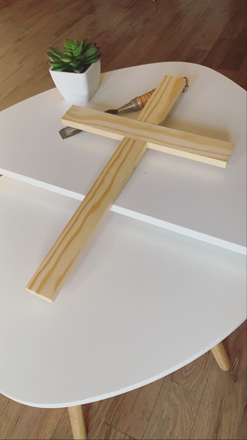 17 Wooden Cross Wall Unfinished Wooden Cross Blank Wooden | Etsy
