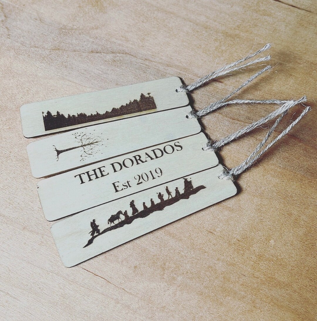 Personalized Bookmark, Custom Made Bookmark, Engraved Bookmark ...