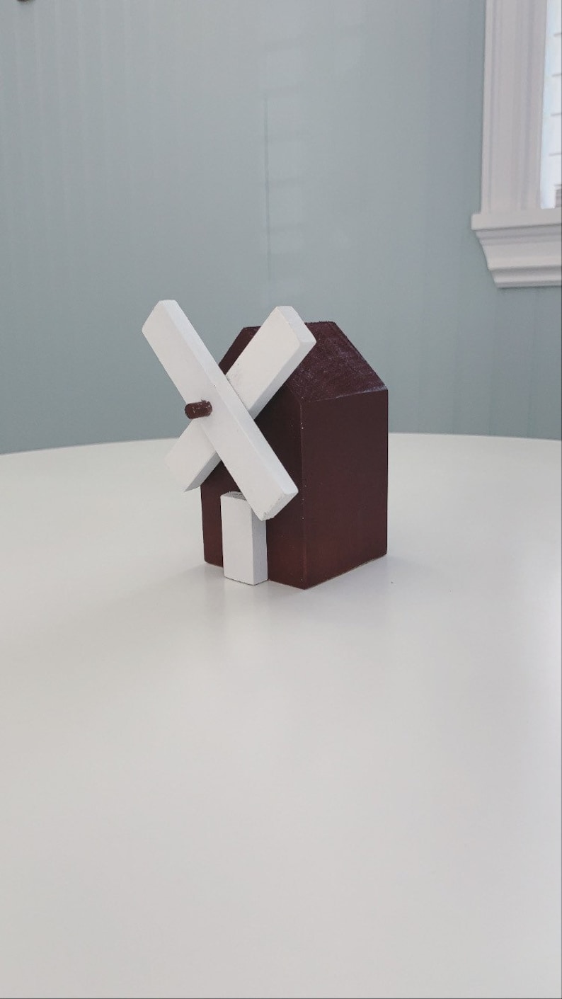 Wooden Windmill Handmade Wooden Windmill Windmill. | Etsy