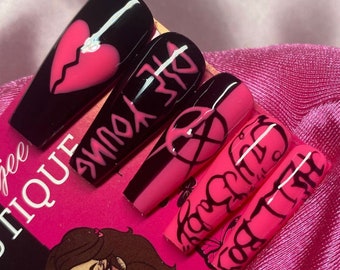 Lil Peep & Xxxtentacion Nail Bundle - Etsy