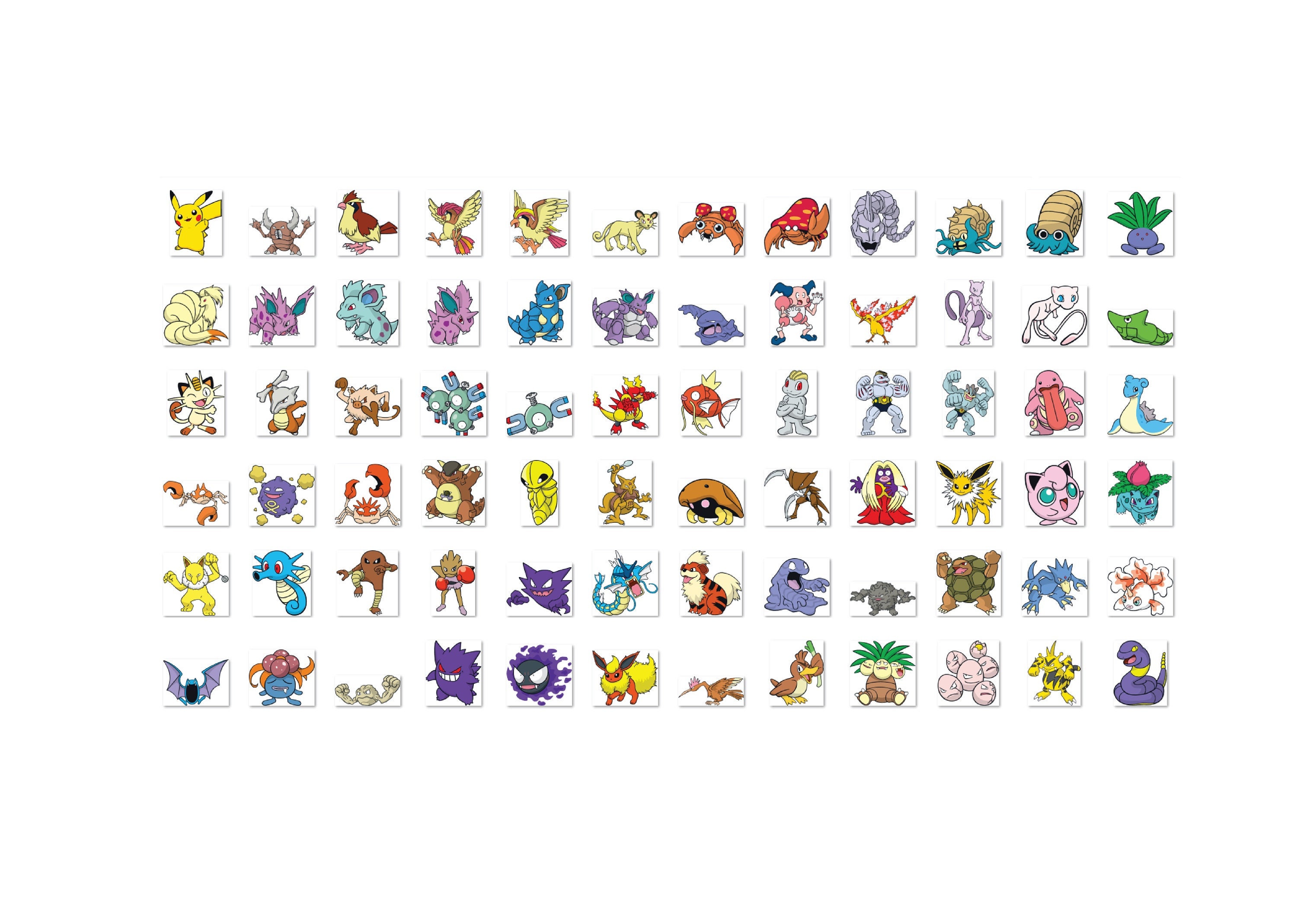 POKEMON SVG Files POKEMON Svg Files for Cricut Pokemon Svg | Etsy España
