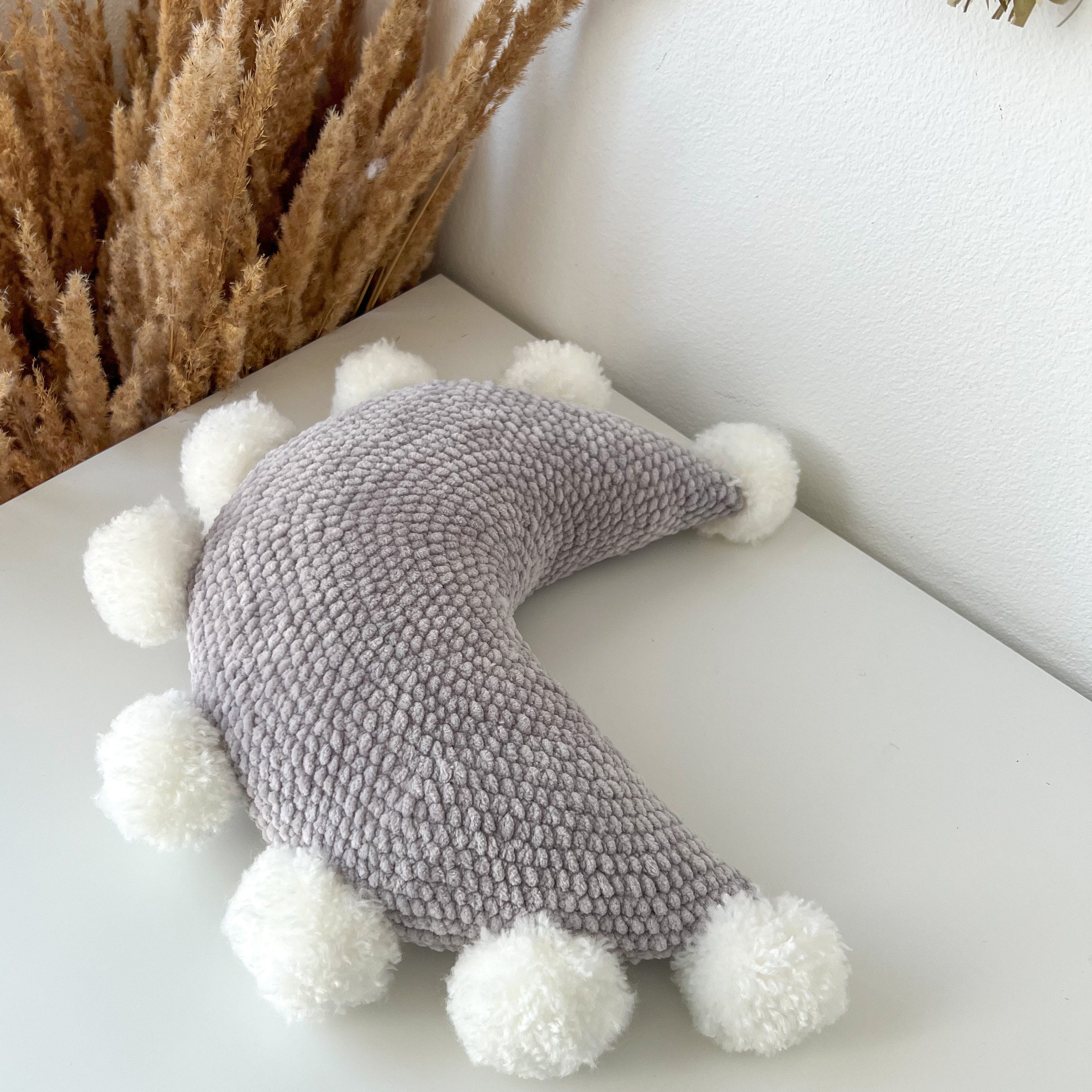 Crochet Moon Pillow Pattern: Boho Baby Room Decor (PDF Pattern) - Etsy