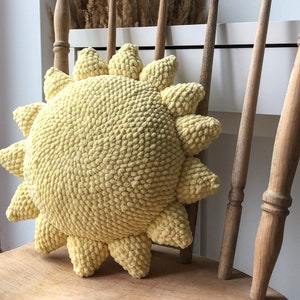 PDF Crochet Pattern for Pillow Sun Big Sun Adapted to | Etsy